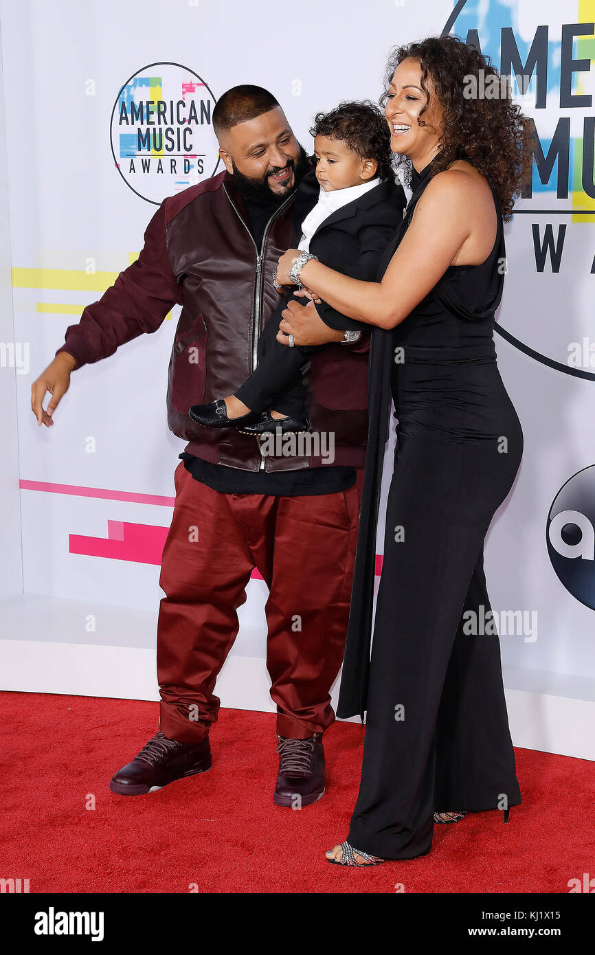Los Angeles, Ca, USA. 19th Nov, 2017. DJ Khaled, son Asahd Tuck Khaled ...