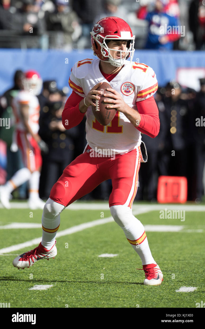 East Rutherford, New Jersey, USA. 19th Nov, 2017. Kansas City Chiefs ...