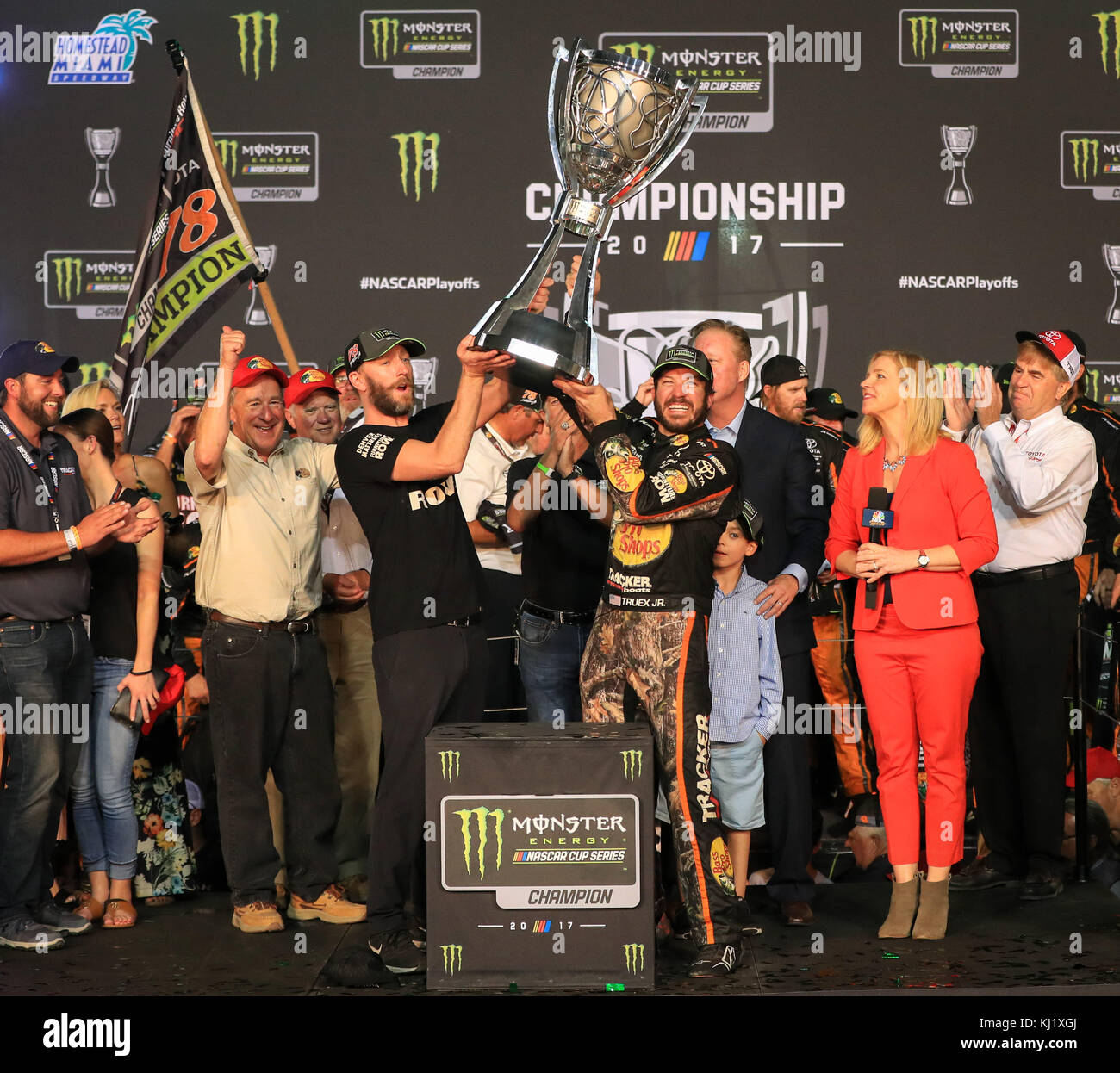 2017 Nascar Championship Trophy Dillon Joins The Pack Of NASCAR Young