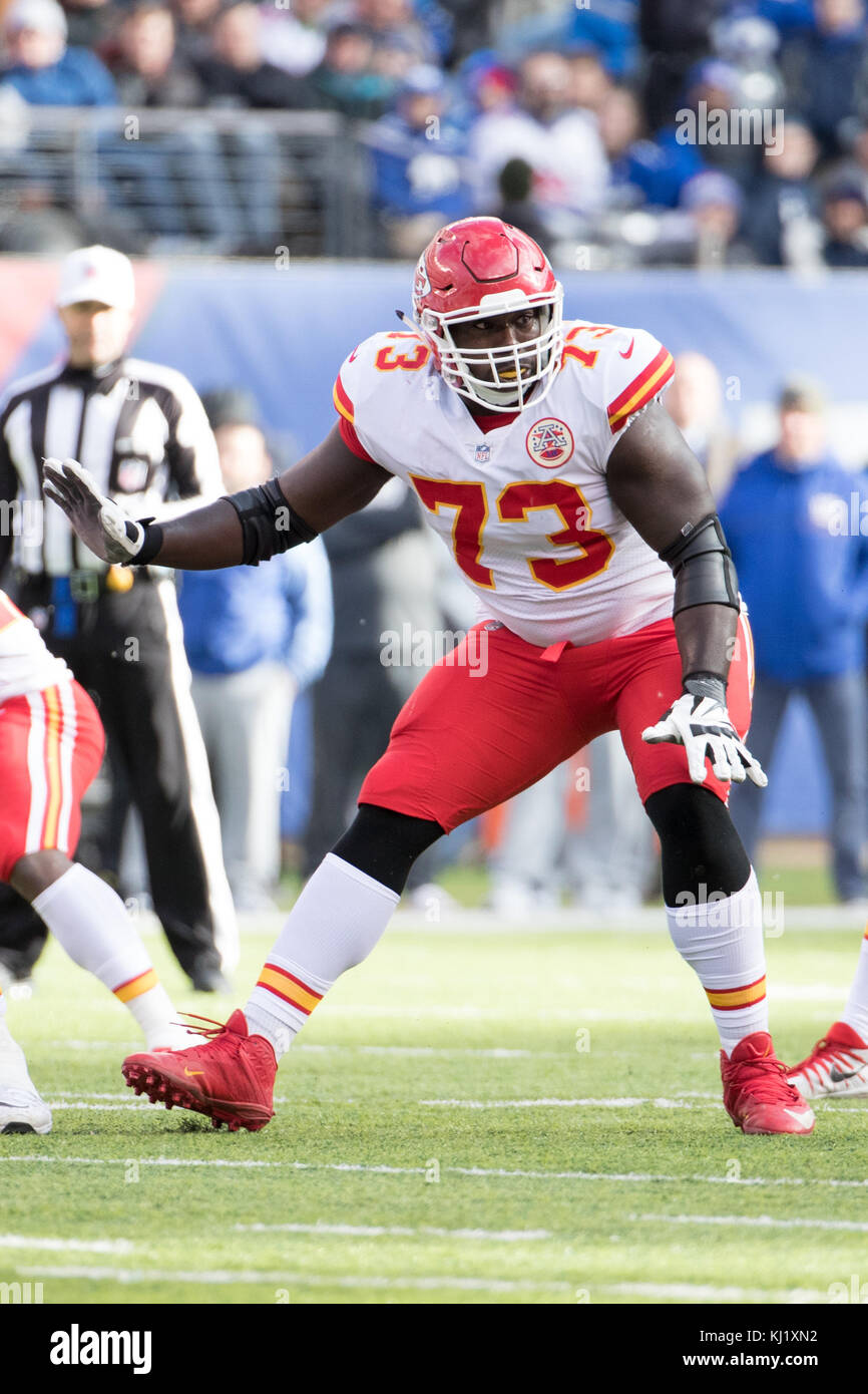 East Rutherford, New Jersey, USA. 19th Nov, 2017. Kansas City Chiefs ...