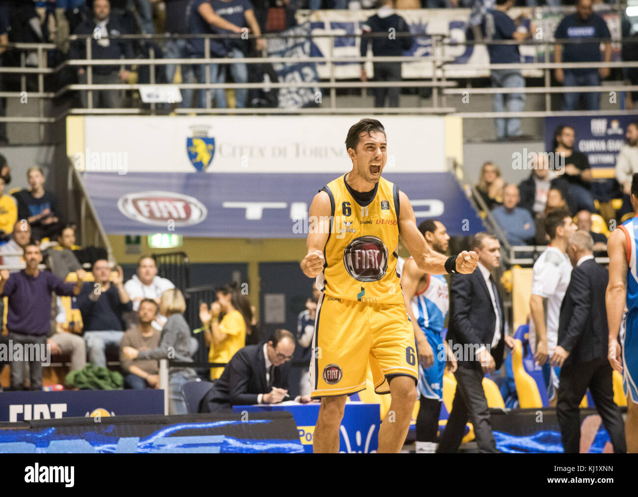 Turin, Italy. 19th Nov, 2017. Sasha Vujacic (Fiat Torino Auxilium ...