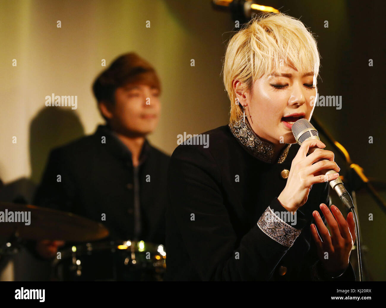 21st Nov, 2017. S. Korean rock band Dear Cloud South Korean rock band ...