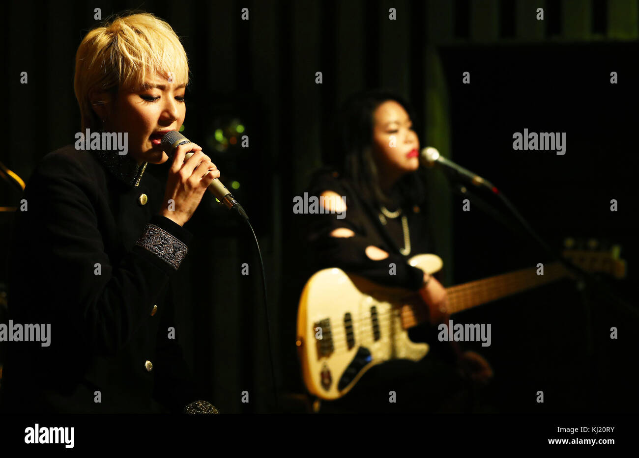 21st Nov, 2017. S. Korean rock band Dear Cloud South Korean rock band ...