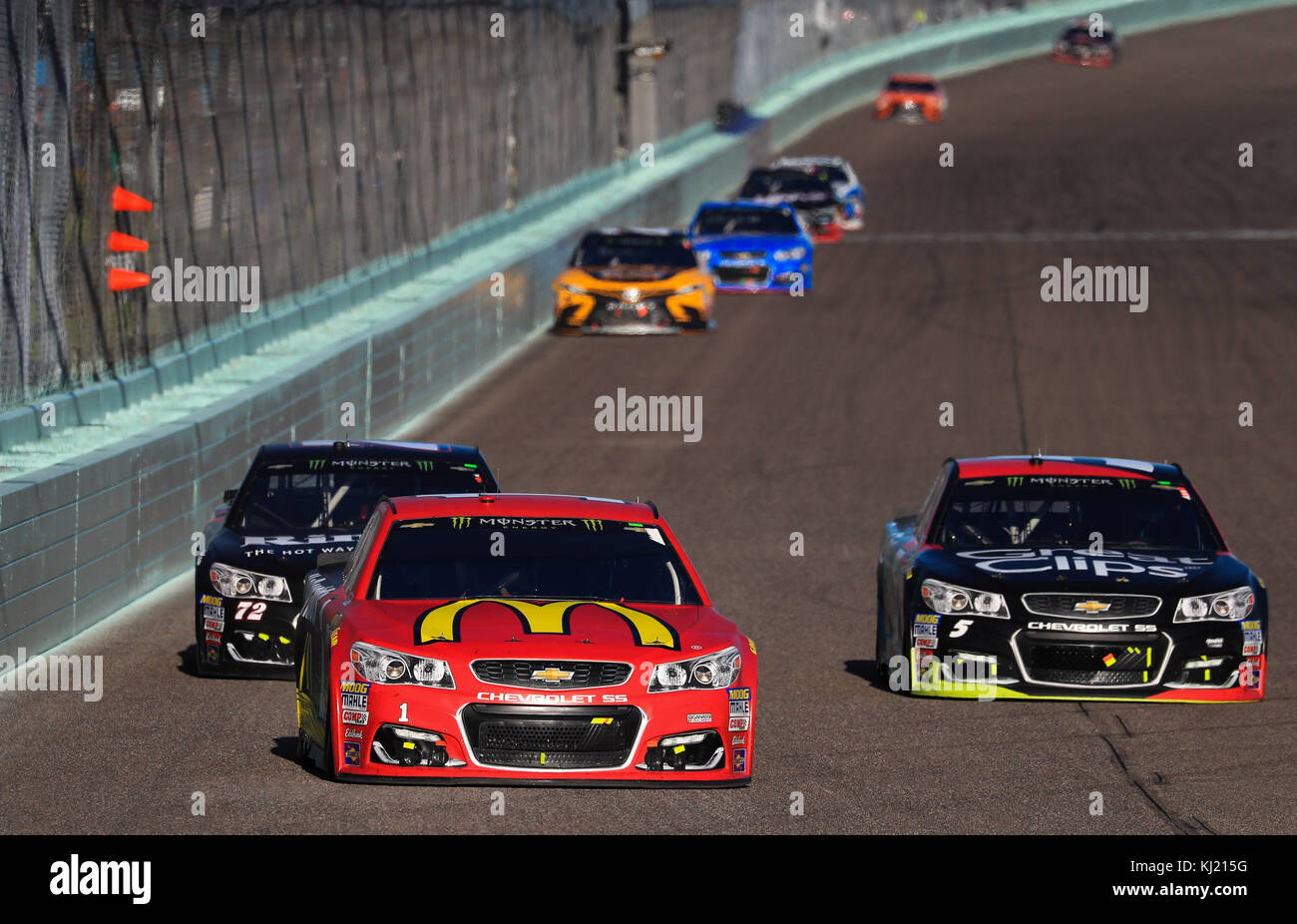 Homestead, Fla, USA. 19th Nov, 2017. Jamie McMurray, driver of the (1 ...