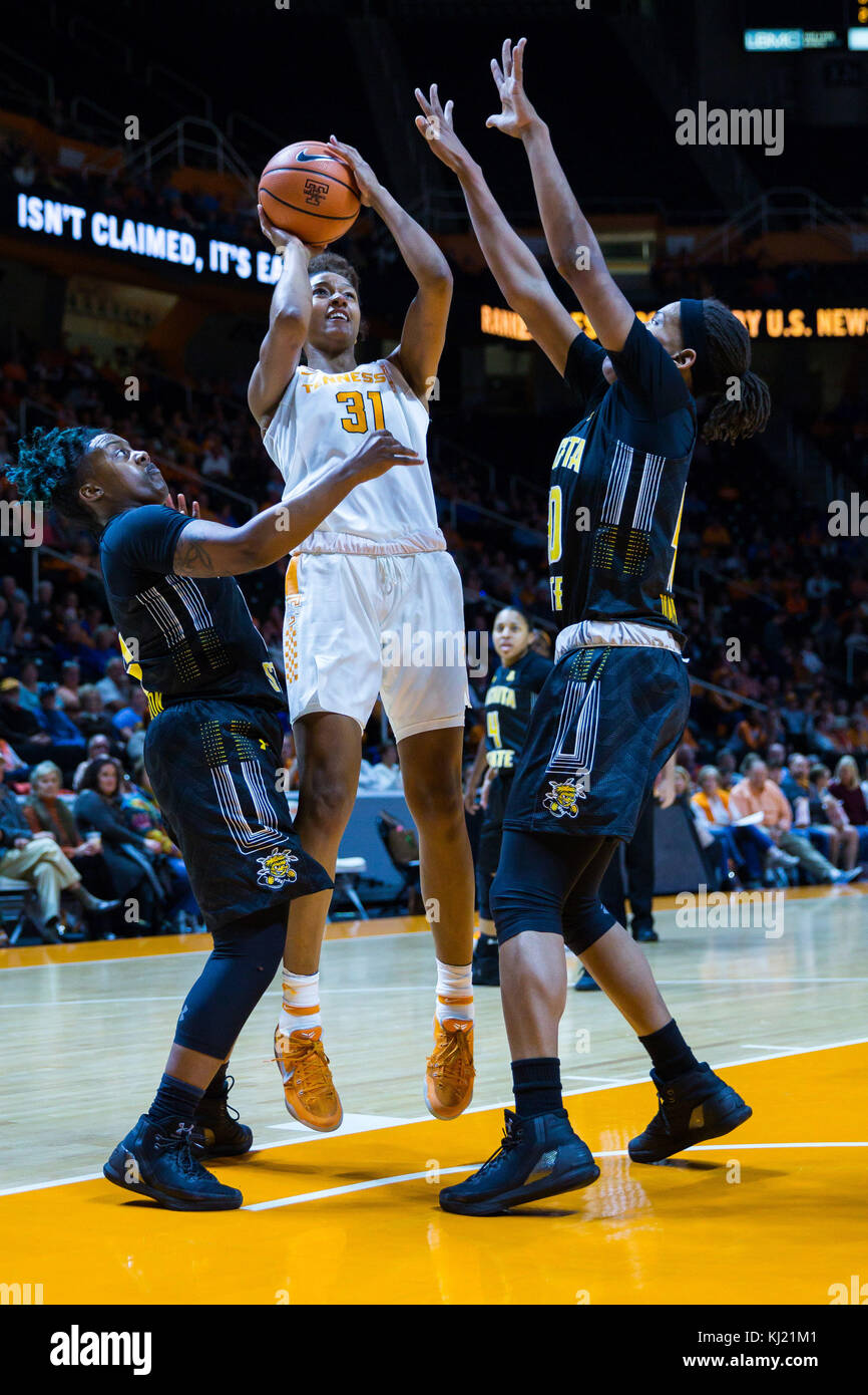 Knoxville, Tennessee, USA. 20th Nov, 2017. Jaime Nared #31 of the ...