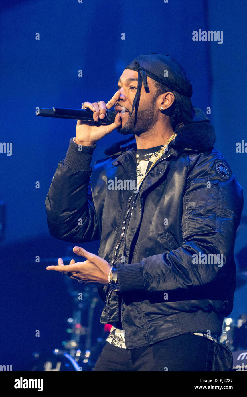 Chicago, Illinois, USA. 19th Nov, 2017. PARTYNEXTDOOR (JAHRON ANTHONY ...