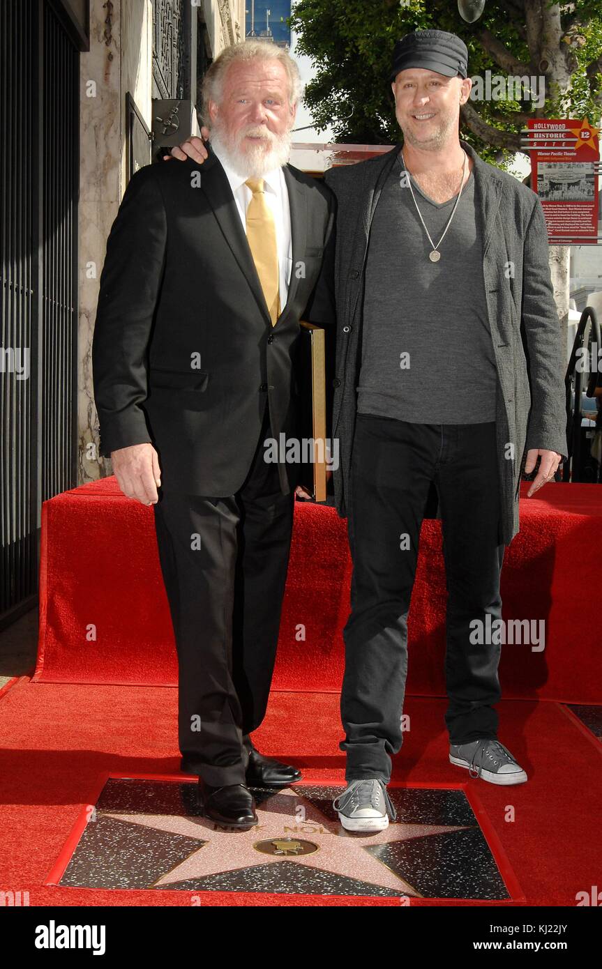Los Angeles, CA, USA. 20th Nov, 2017. Nick Nolte, Gavin O'Connor at the ...