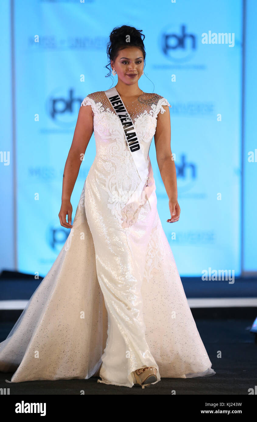 20 November 2017 - Las Vegas, NV - Miss New Zealand, Harlem-Cruz ...