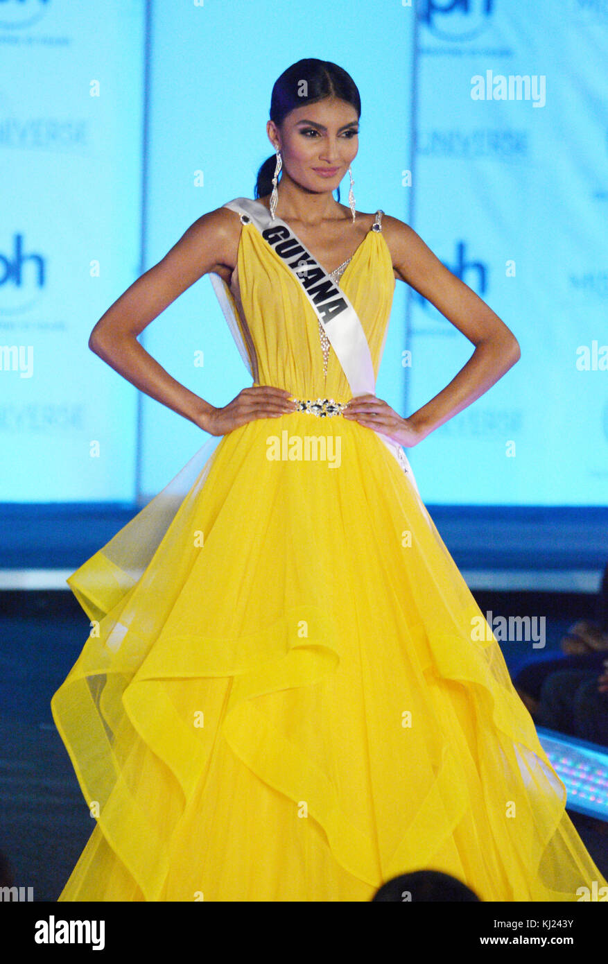 Las Vegas, Nevada, USA. 21st Nov, 2017. Miss Universe Guyana Rafieya ...