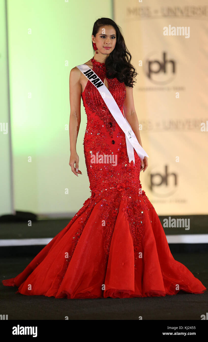20 November 2017 - Las Vegas, NV - Miss Japan, Momoko Abe. 66th Miss ...