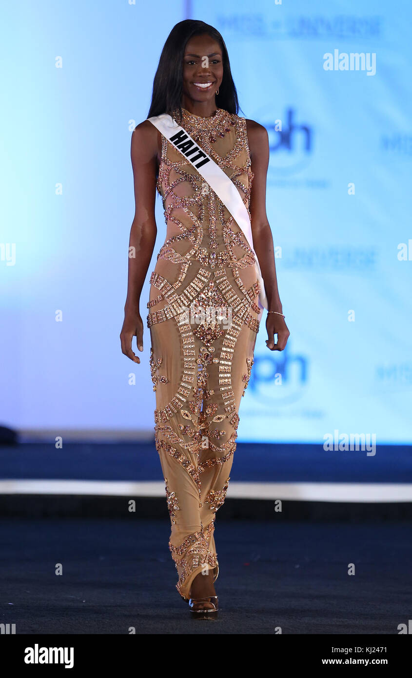 Las Vegas, NV - Miss, Haiti. 20th Nov, 2017. Cassandra Chery. 66th Miss ...