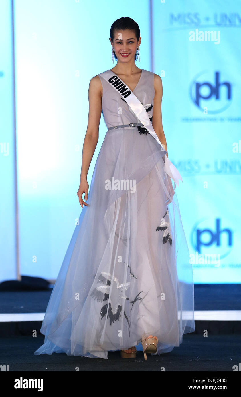 Las Vegas, NV - Miss, China. 20th Nov, 2017. Roxette Qiu. 66th Miss ...