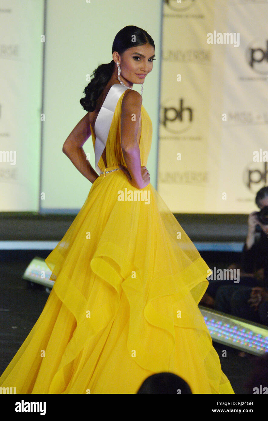 Las Vegas, Nevada, USA. 21st Nov, 2017. Miss Universe Guyana Rafieya ...