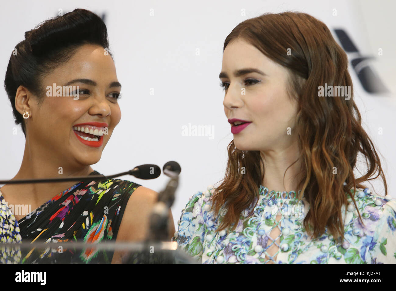 West Hollywood, California, USA. 21st Nov, 2017. Tessa Thompson and ...