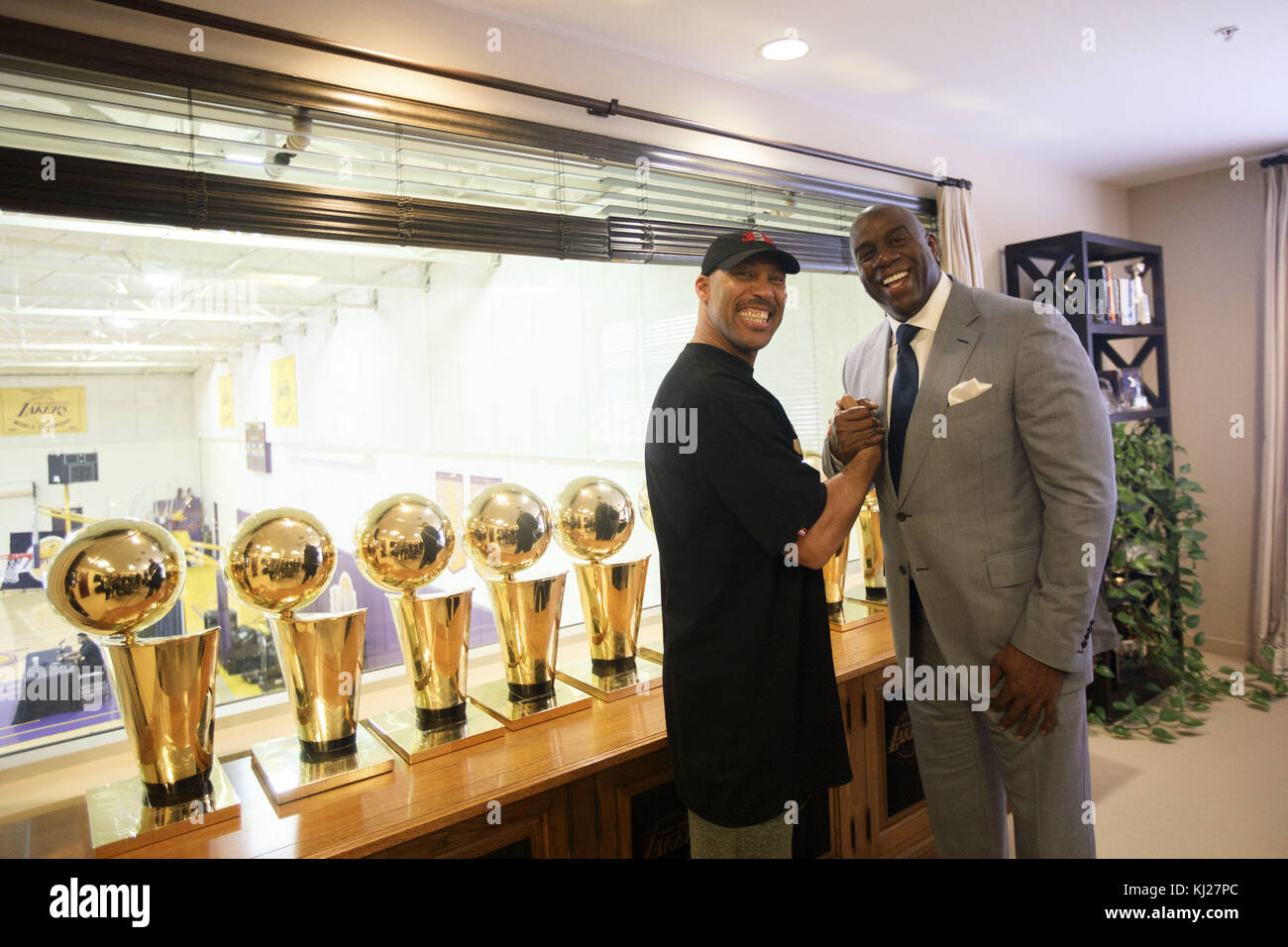 El Segundo, California, USA. 23rd June, 2017. LaVar Ball and Magic ...