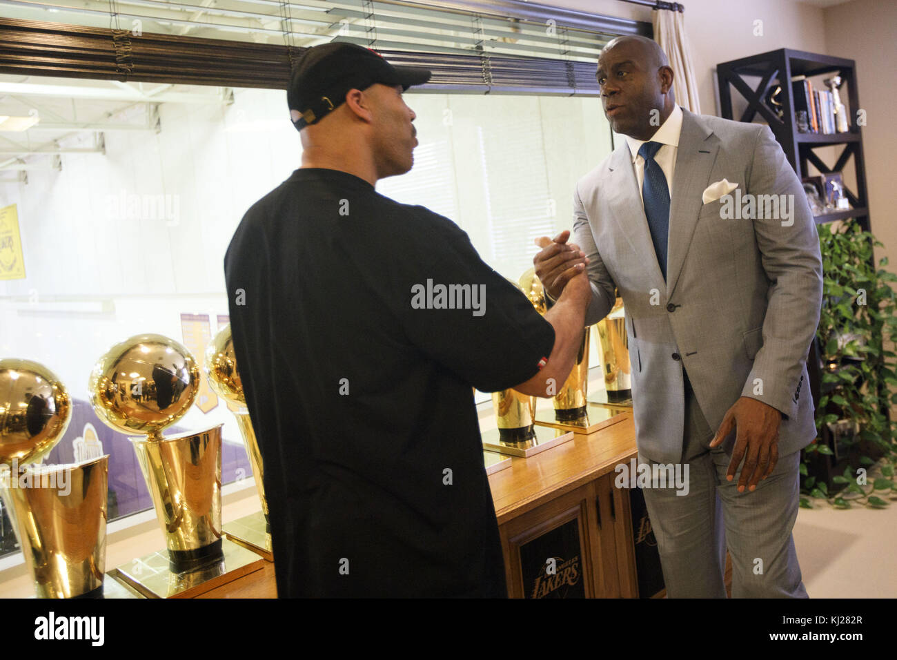 El Segundo, California, USA. 23rd June, 2017. LaVar Ball and Magic ...