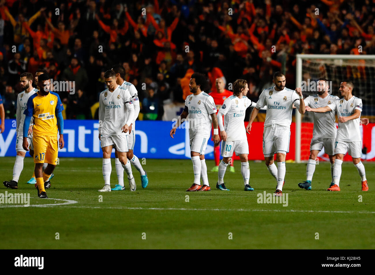 Karim benzema champions league goal hi-res stock photography and images ...