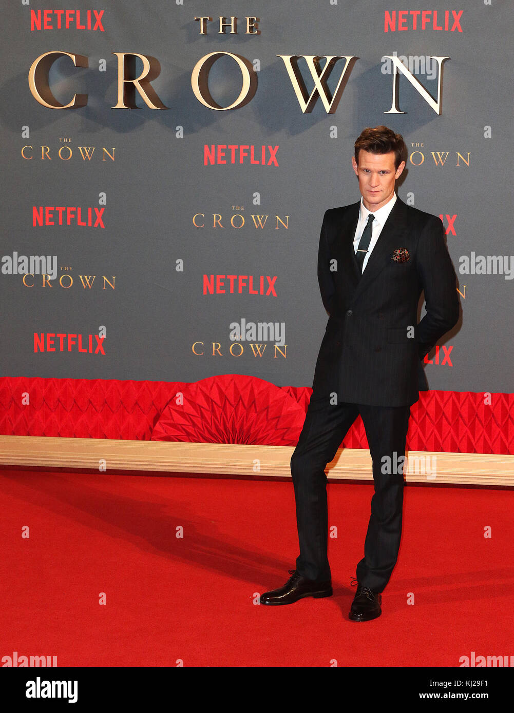 London, UK. 21st Nov, 2017. Matt Smith, The Crown - Season 2 World ...