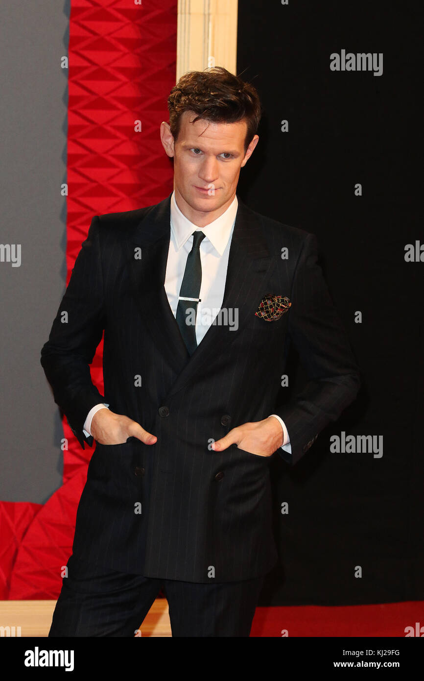 London, UK. 21st Nov, 2017. Matt Smith, The Crown - Season 2 World ...
