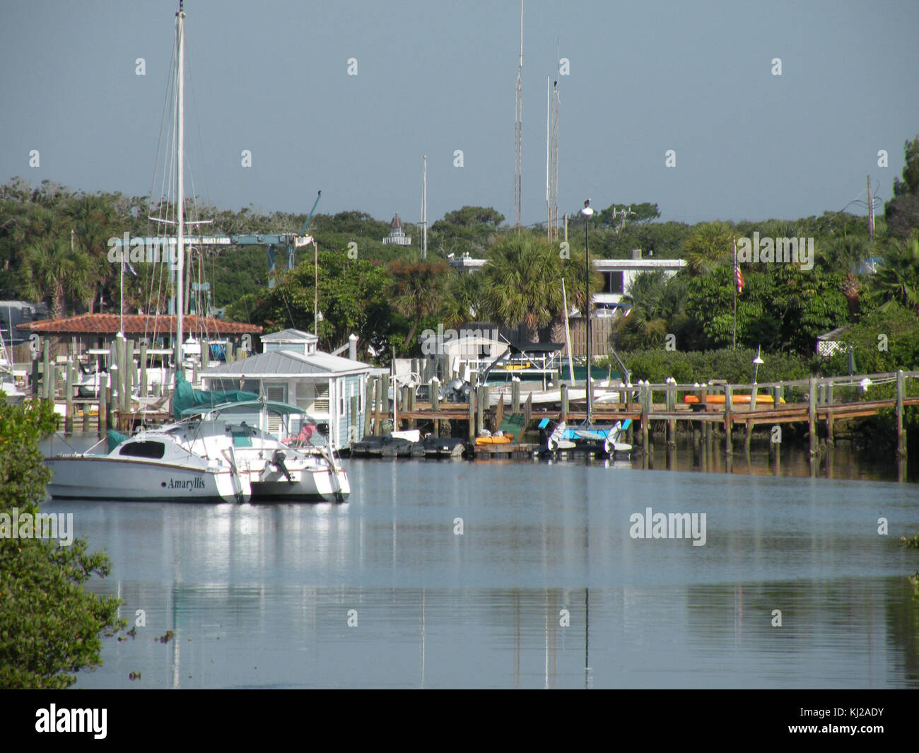 Ponce Inlet Florida Stock Photo - Alamy
