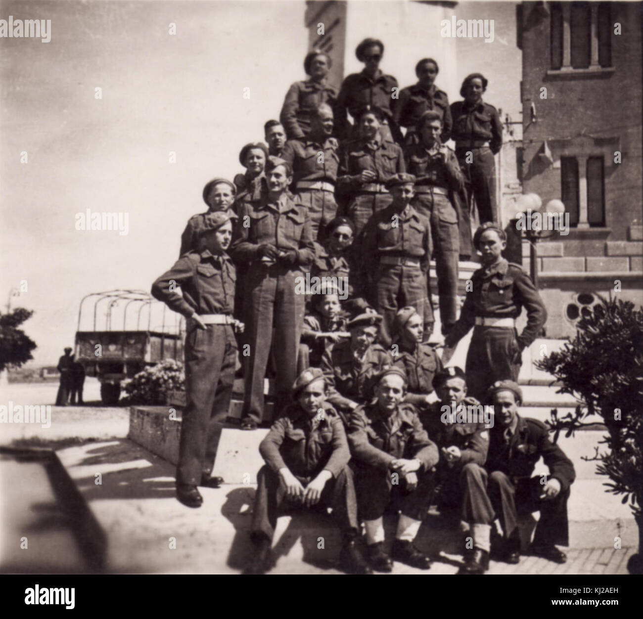 Polish II Corps (28) - 1946-04-01 - Otranto Stock Photo - Alamy