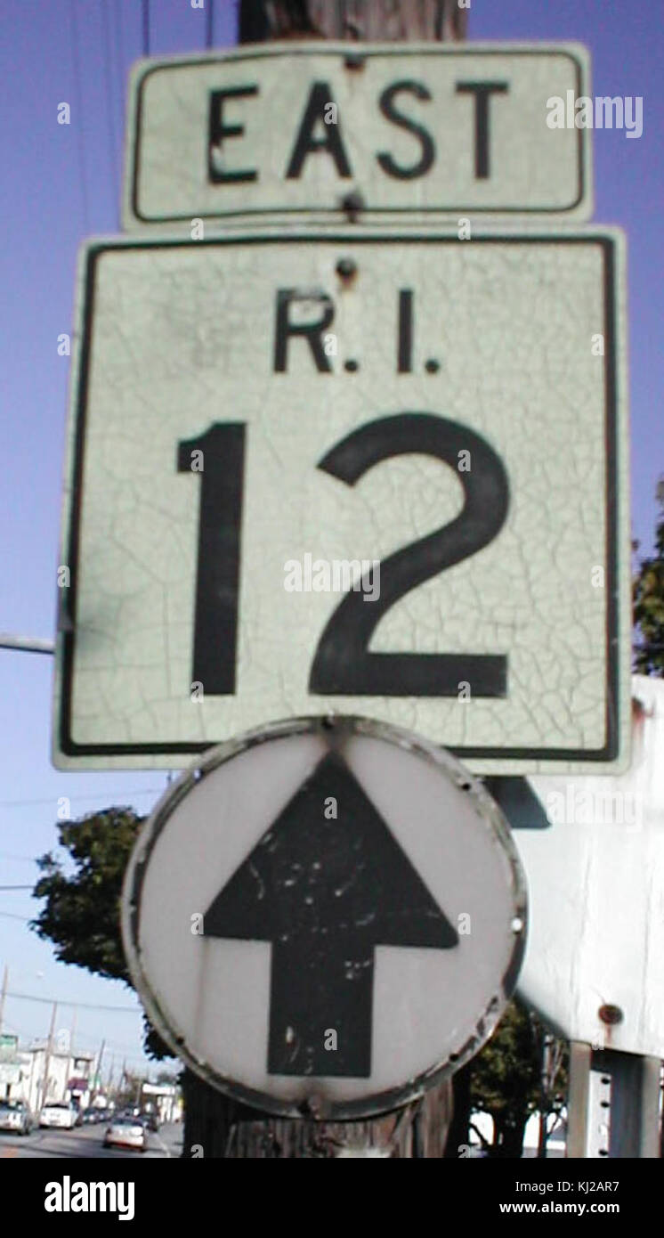RI 12 old shield Stock Photo - Alamy
