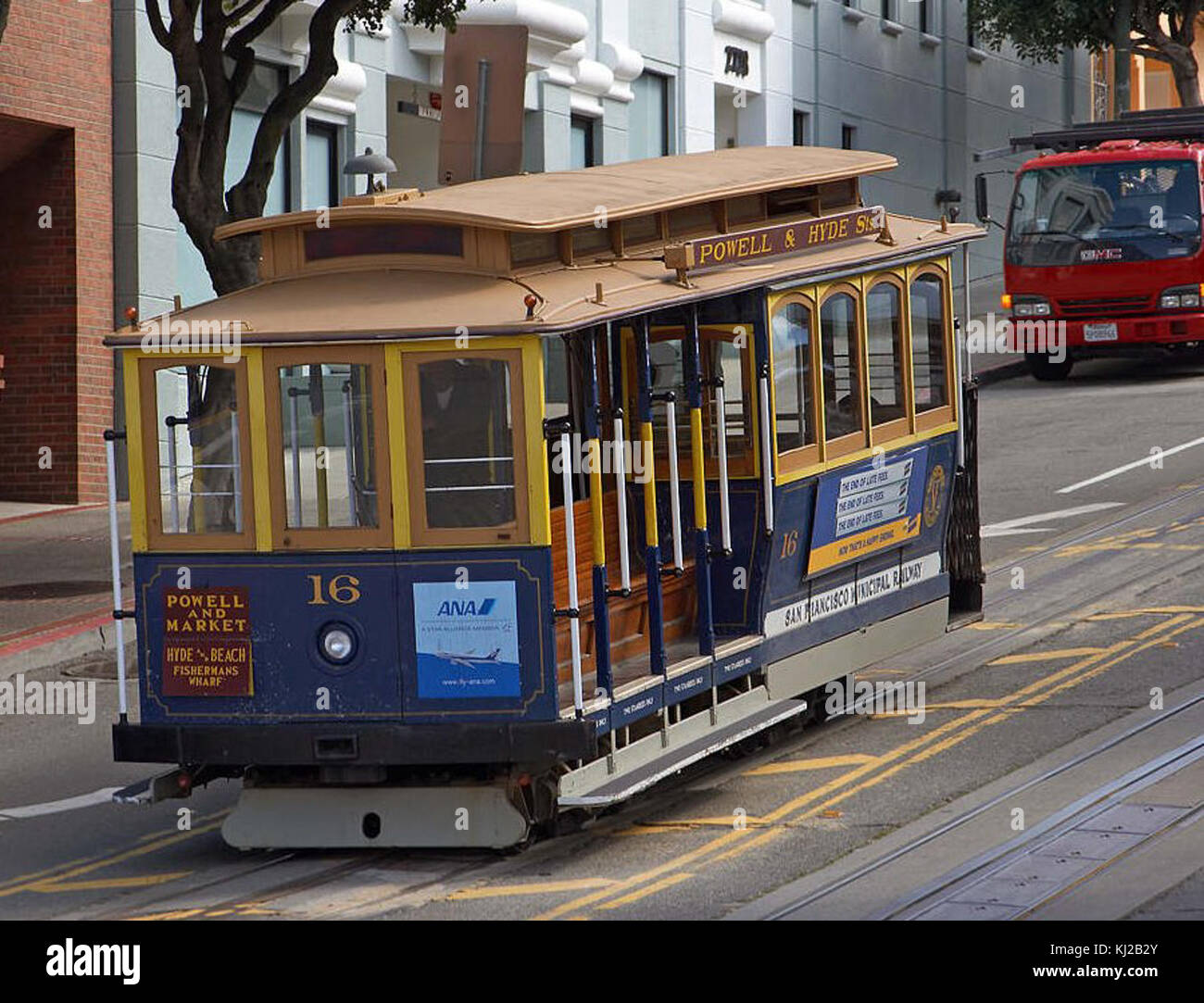 SF Cable Car Stock Photo - Alamy