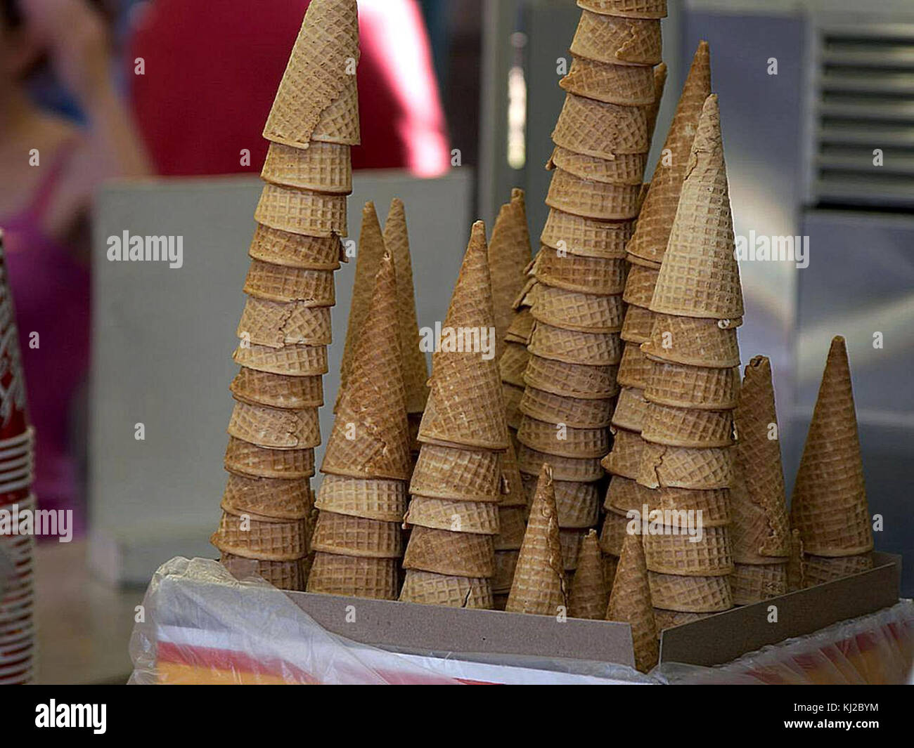 Types of cones hi-res stock photography and images - Alamy