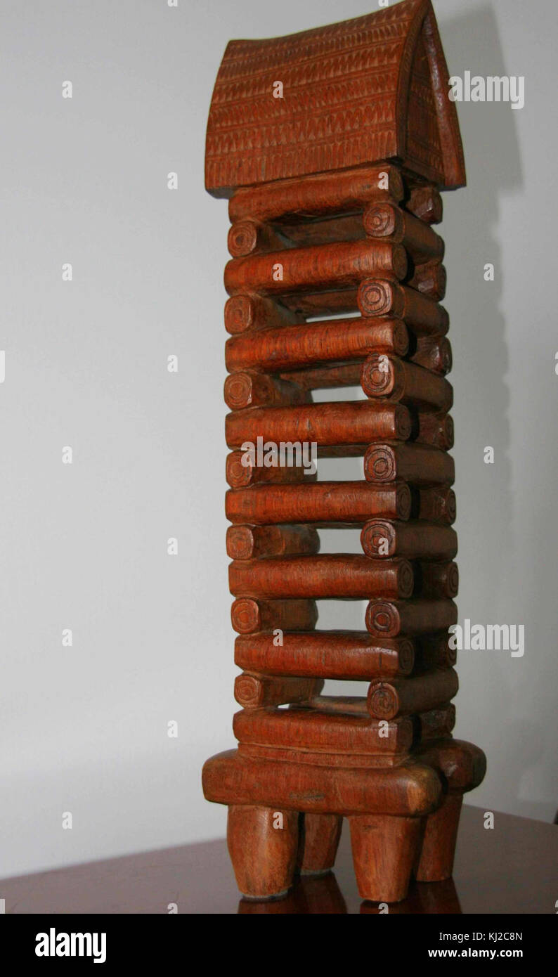 Trobriand yam house Stock Photo - Alamy