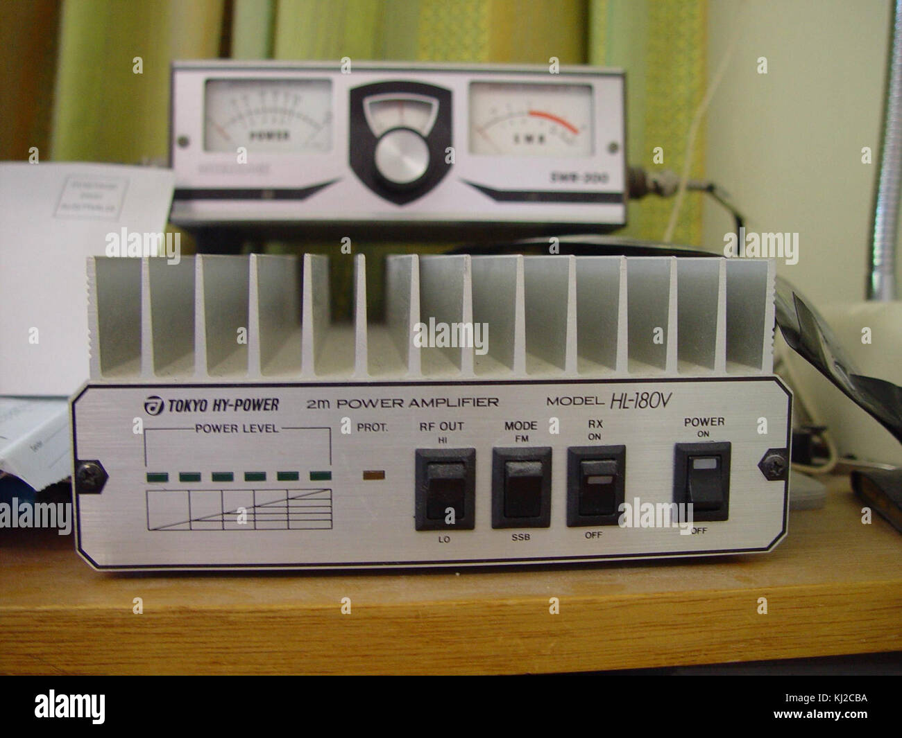 Tokyo hy power hl 180v 2m band rf power amplifier Stock Photo - Alamy