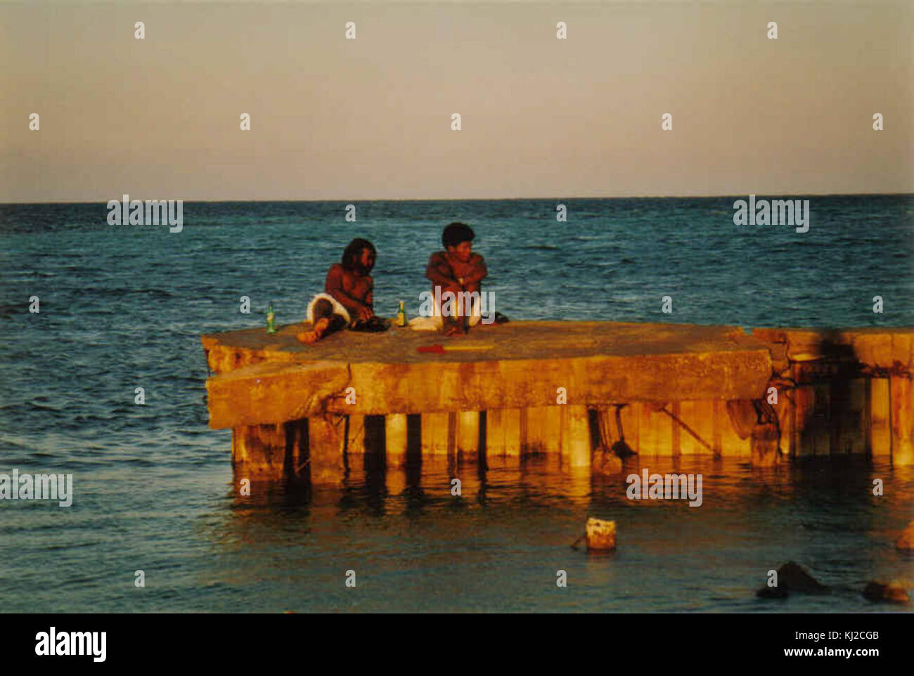 The Split Caye Caulker Stock Photo - Alamy