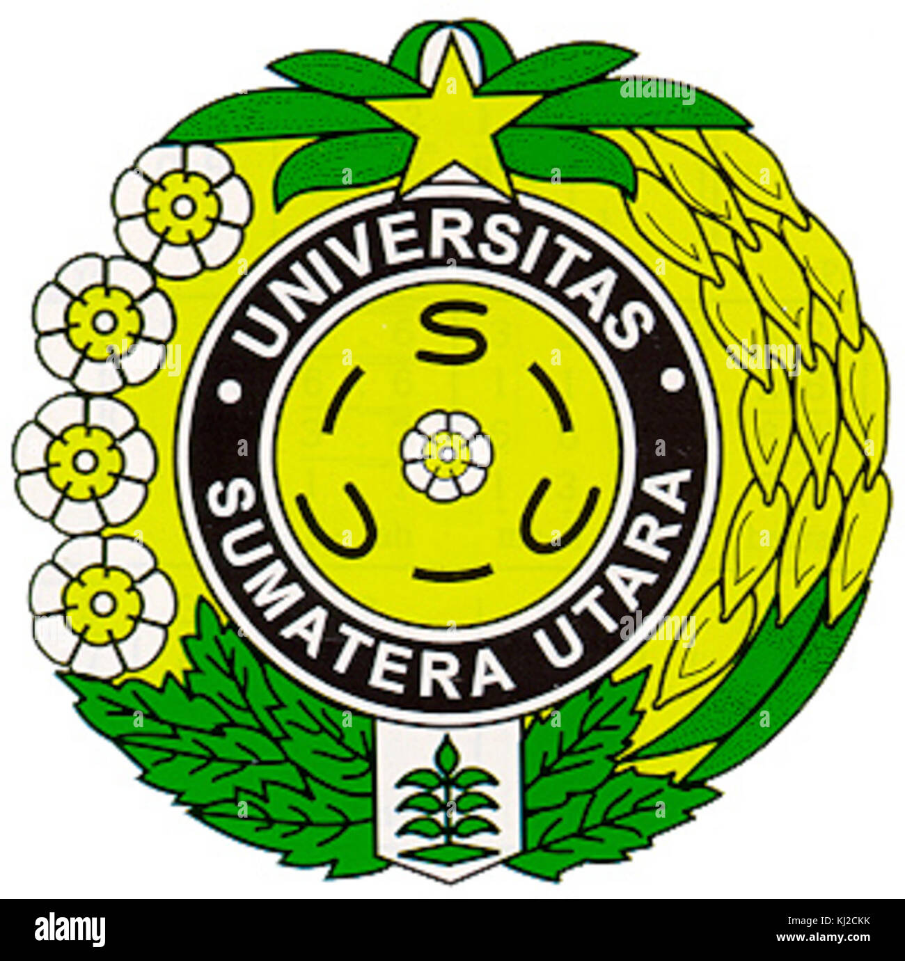 University of north sumatera logo Stock Photo - Alamy