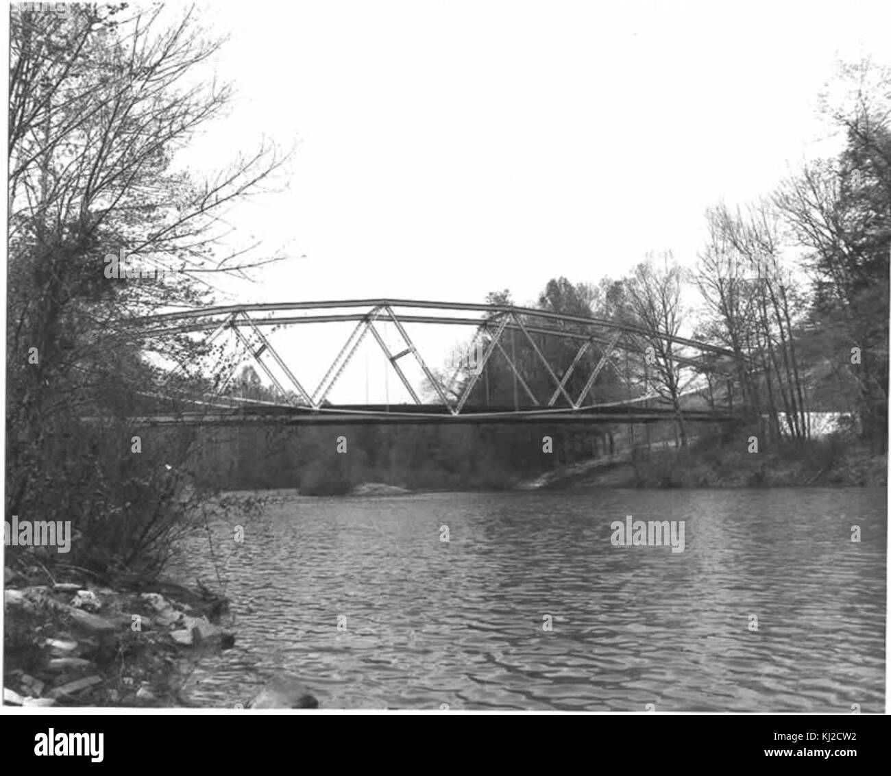 Waterville Bridge NRHP photo Stock Photo - Alamy