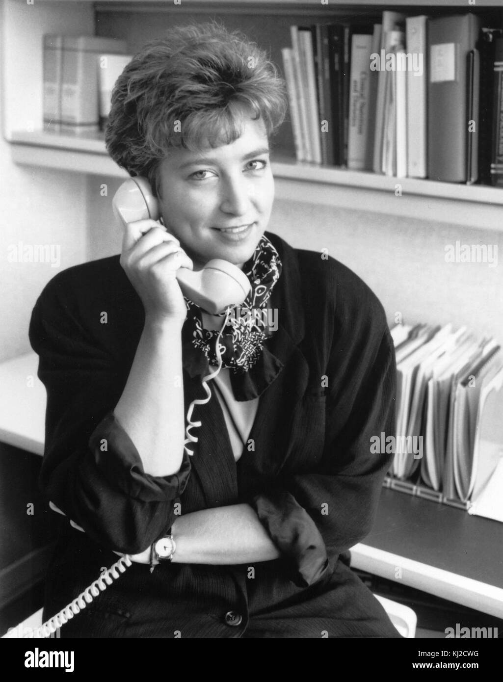 Technology woman Black and White Stock Photos & Images - Alamy