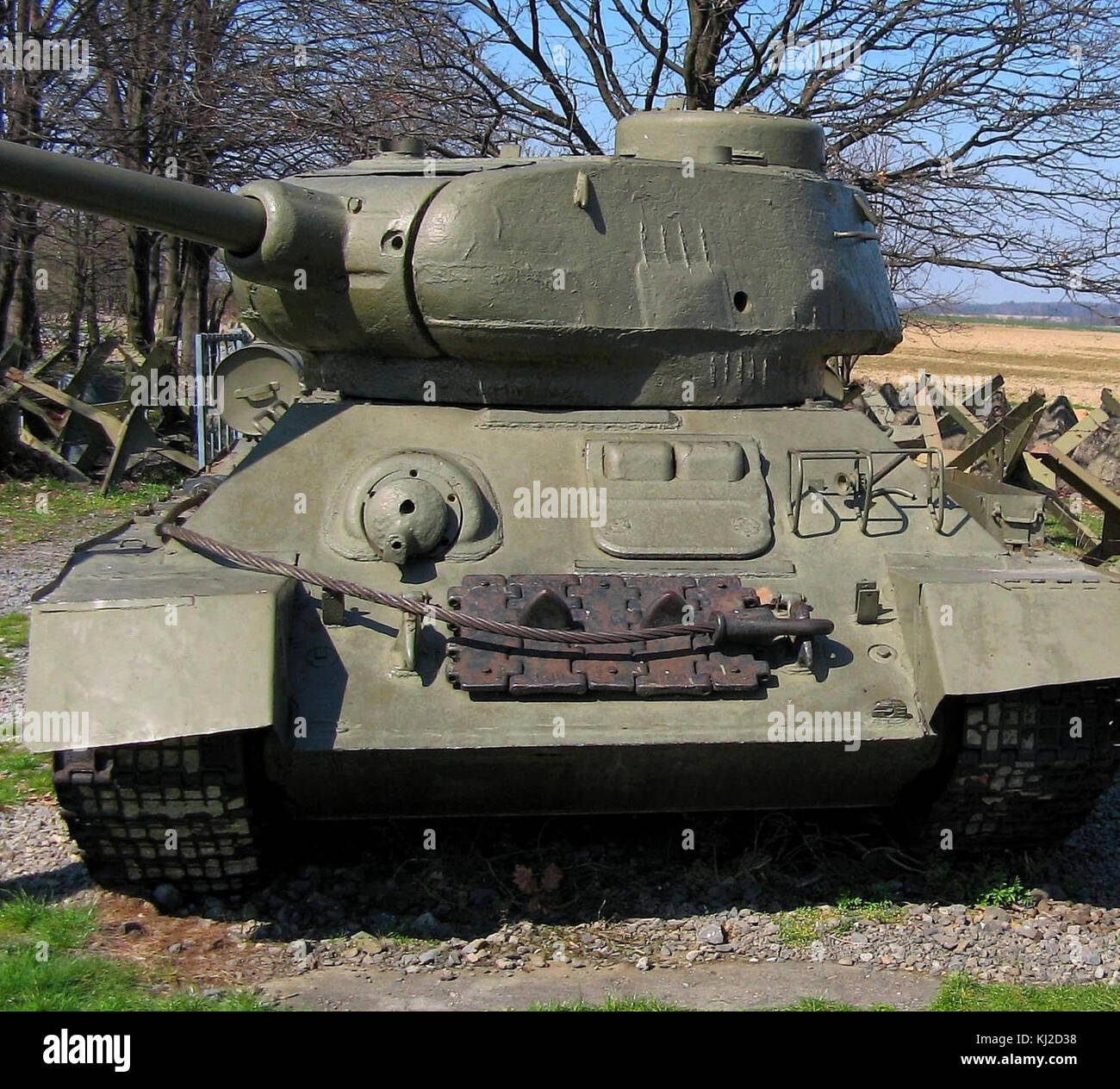 A historical image of a tank used during World War II. This military ...