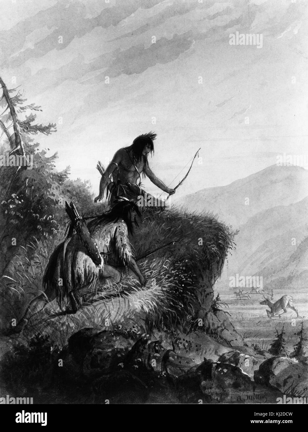 American indians 1800s hi-res stock photography and images - Alamy
