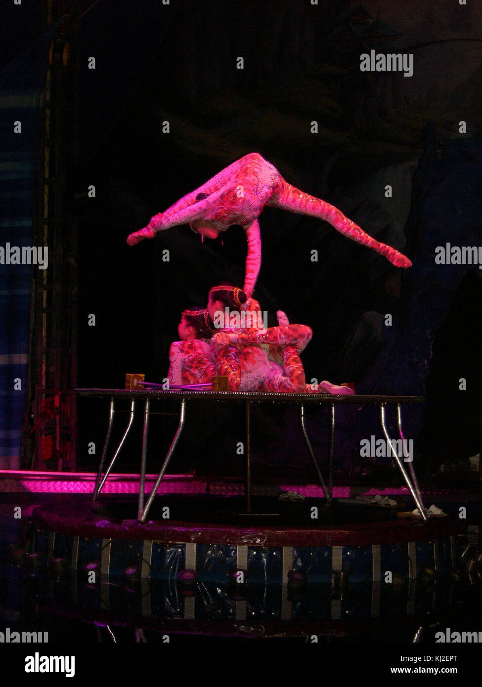 Circus performers contortionists Stock Photo - Alamy