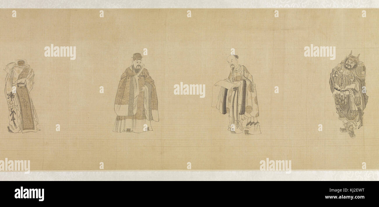 Chinese - The Twenty-Four Ministers of the Tang -T'ang- Dynasty Emperor ...