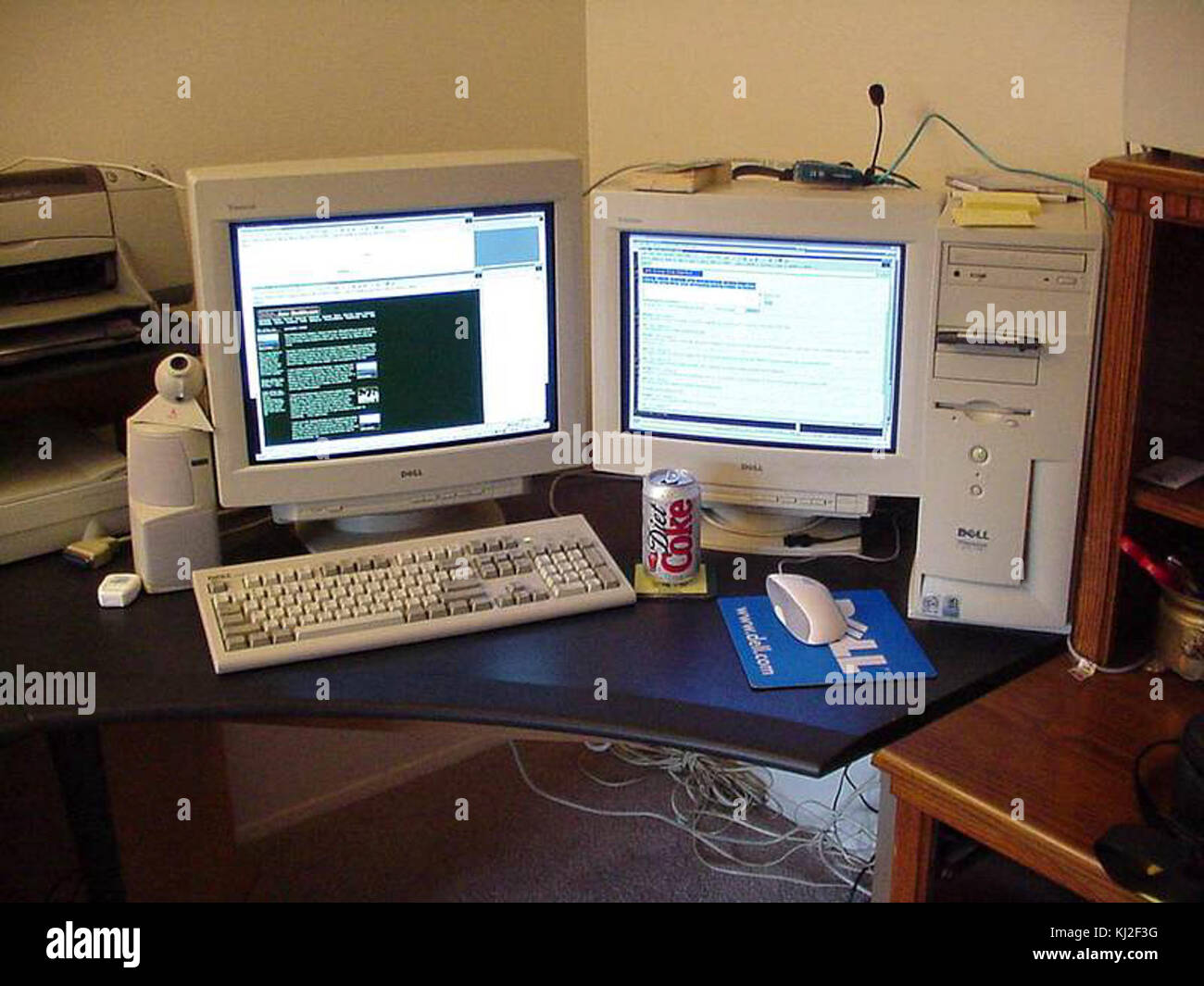 Computer home station Stock Photo - Alamy