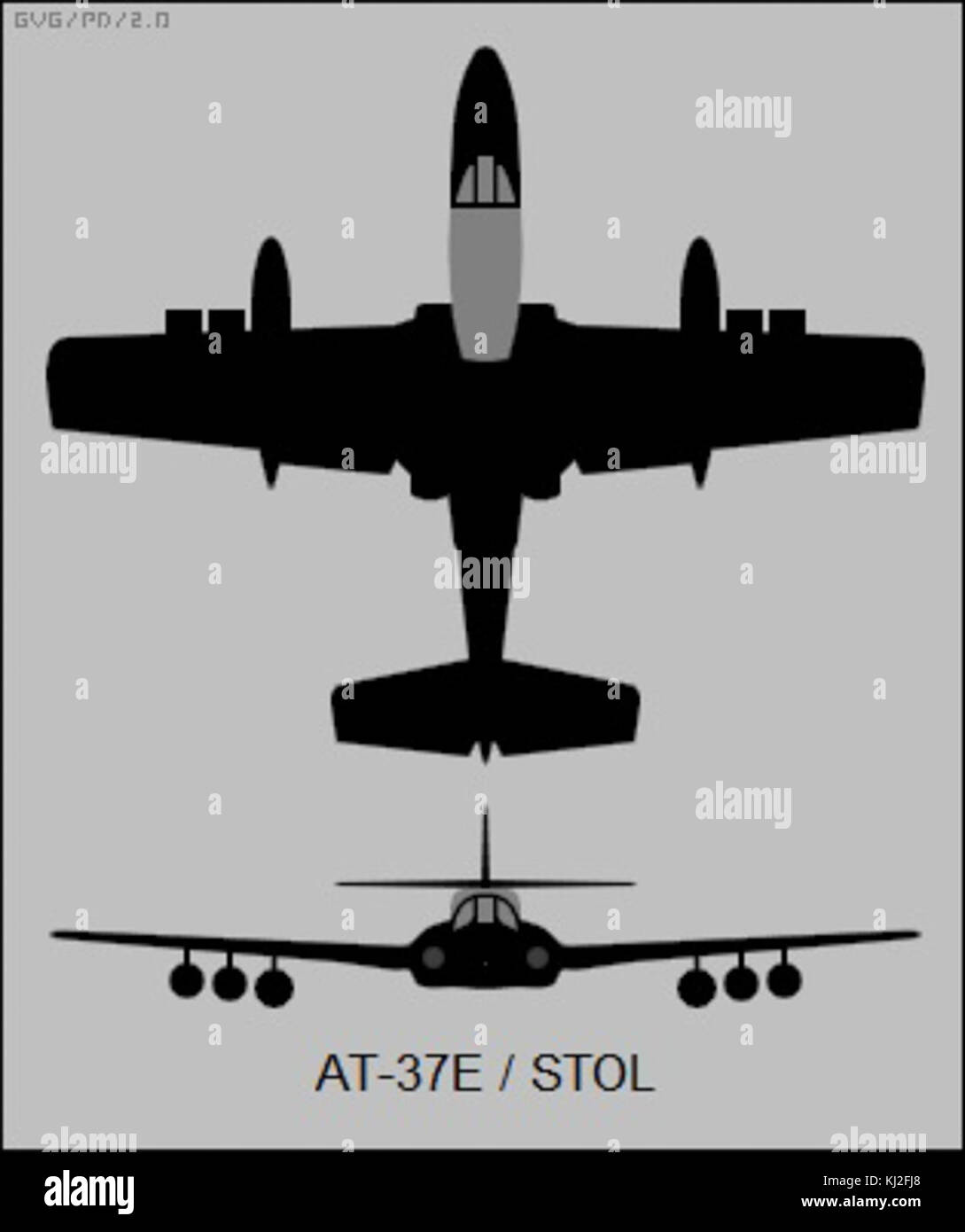 Cessna AT-37E STOL Stock Photo - Alamy