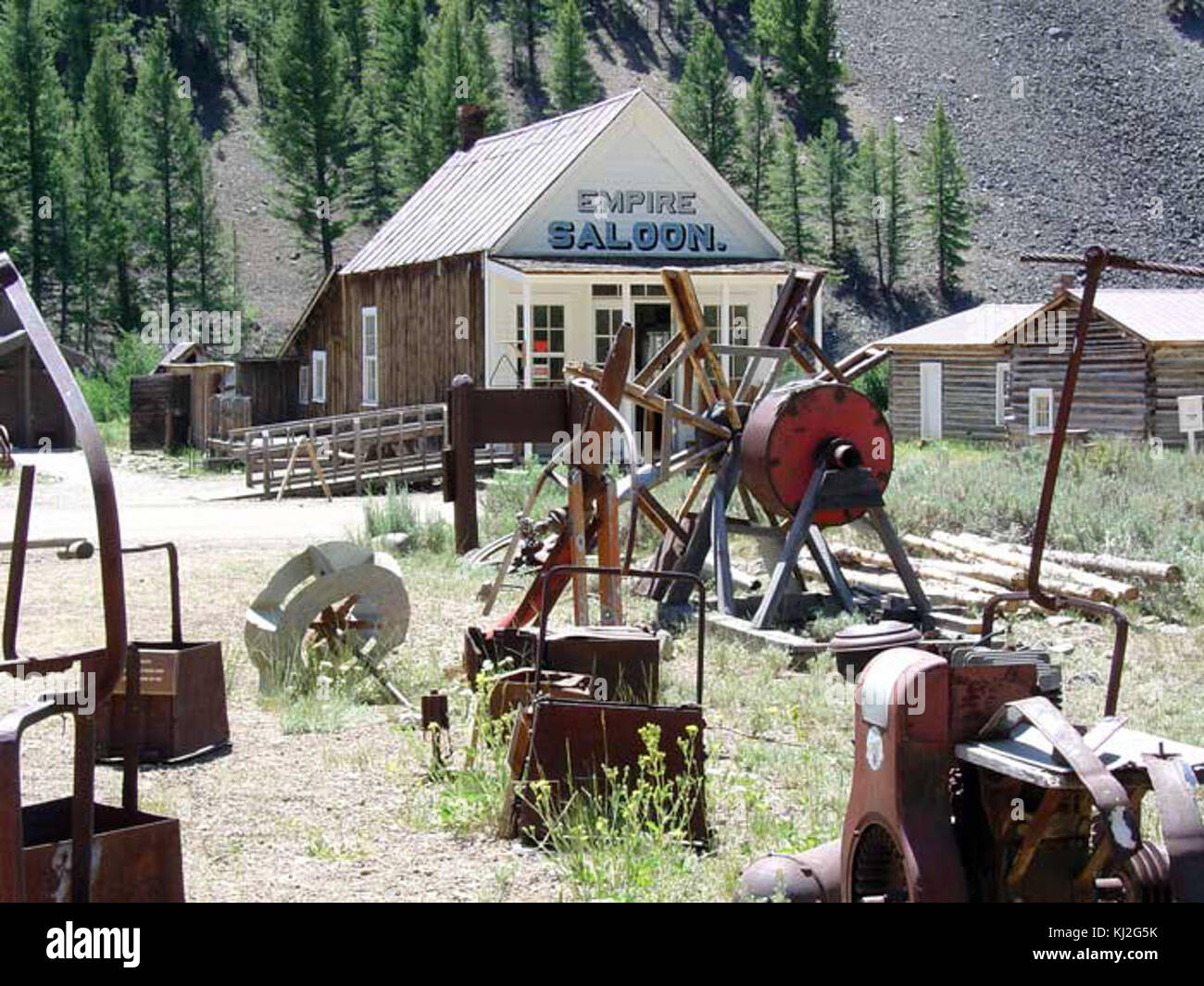 Empire saloon hi-res stock photography and images - Alamy