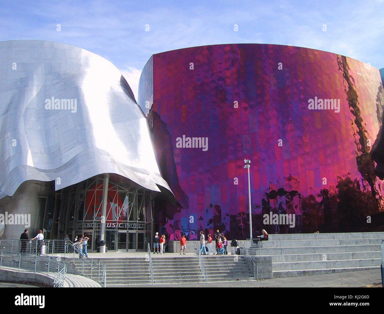 Experiance music project building Seattle Stock Photo - Alamy