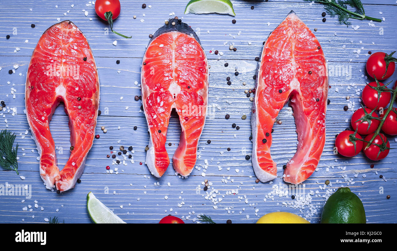 Fish sliced on the table for meals Stock Photo - Alamy