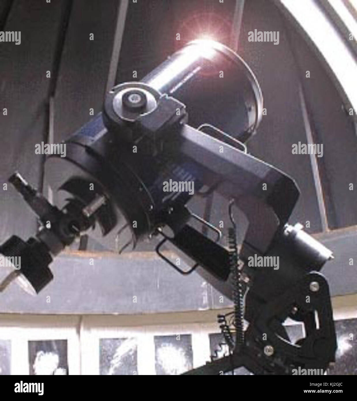 Fork mount telescope Stock Photo - Alamy
