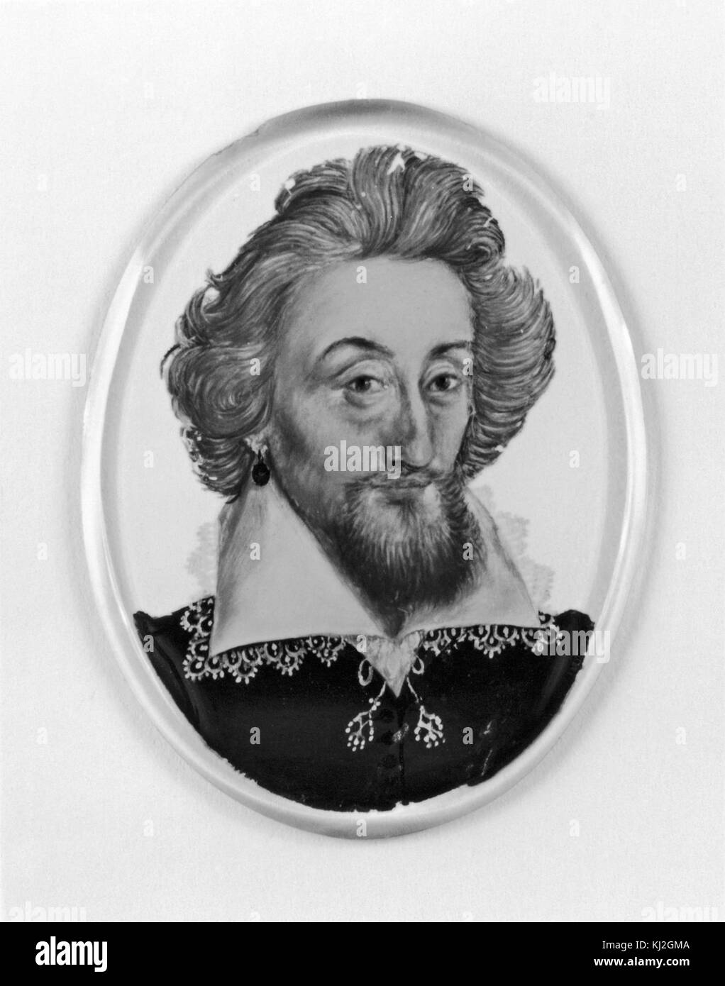 French - Portrait of Henry IV, King of France - Walters 3898 Stock ...
