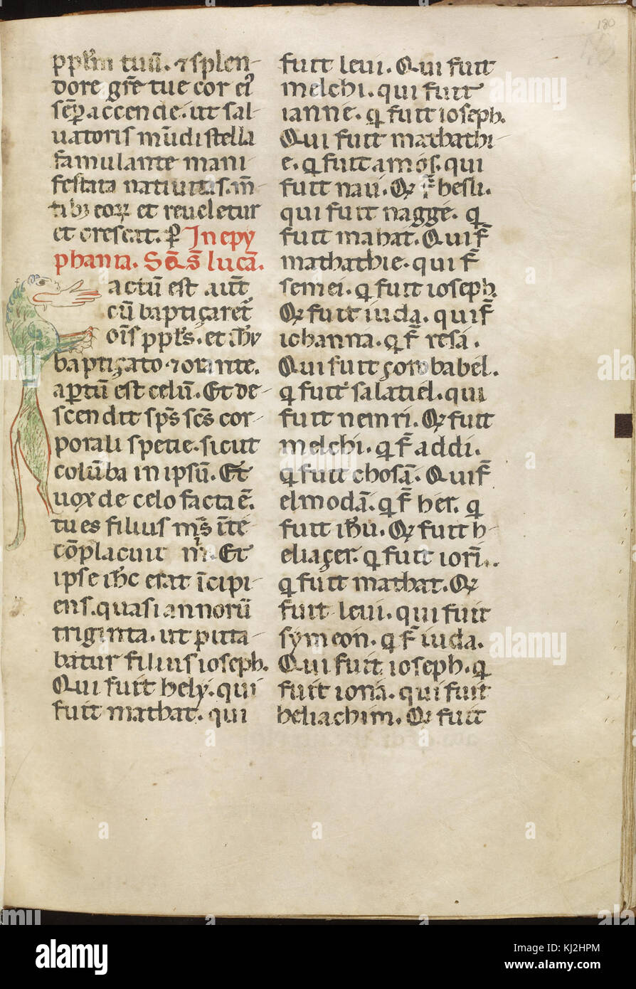 A leaf from the St. Francis Missal, an illuminated manuscript ...
