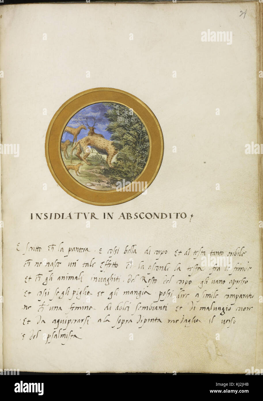 Italian - Leaf from Emblem Book - Walters W47624R - Open Obverse Stock ...
