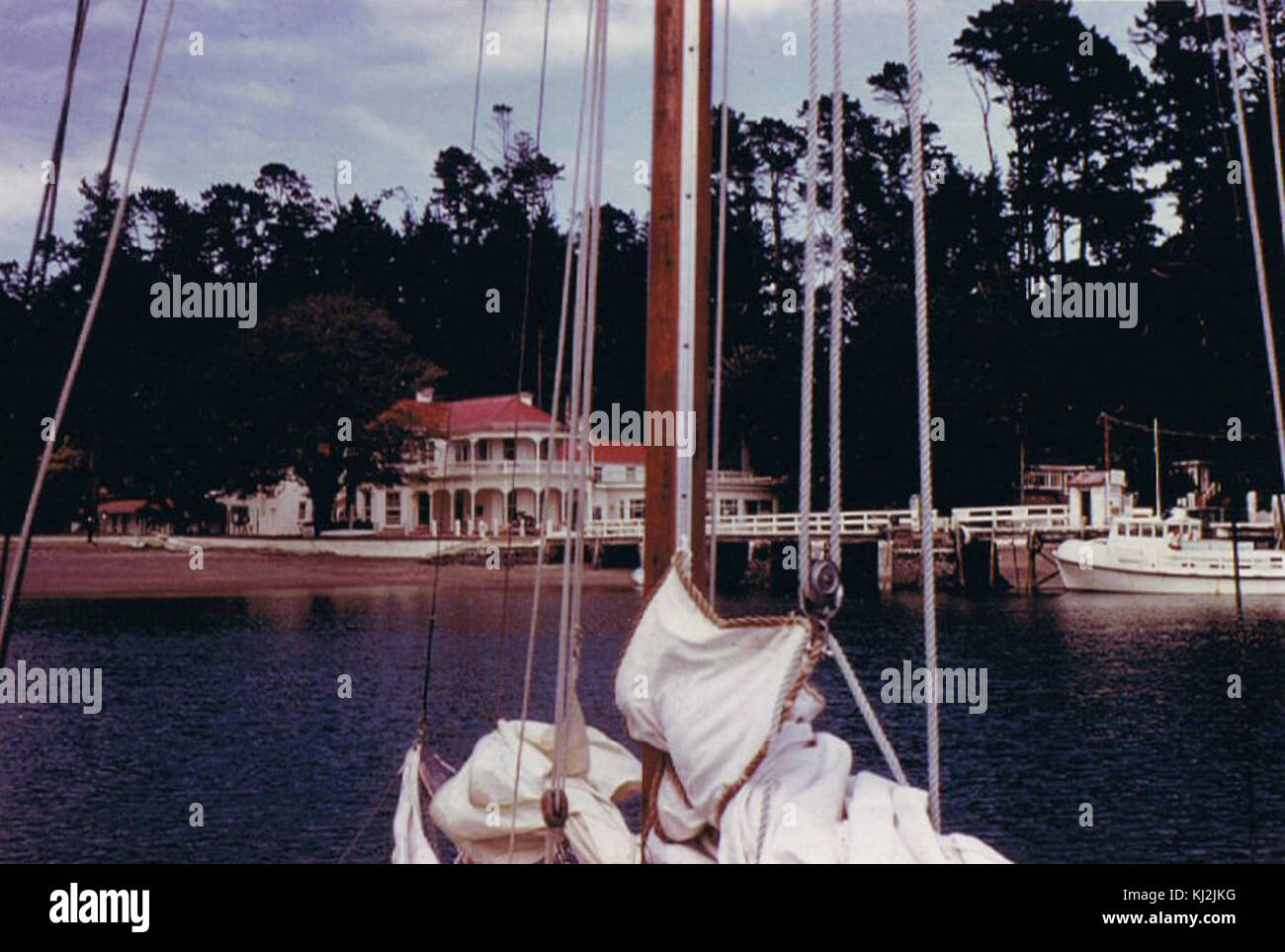 Mansion House, Kawau Island, NZ Stock Photo - Alamy