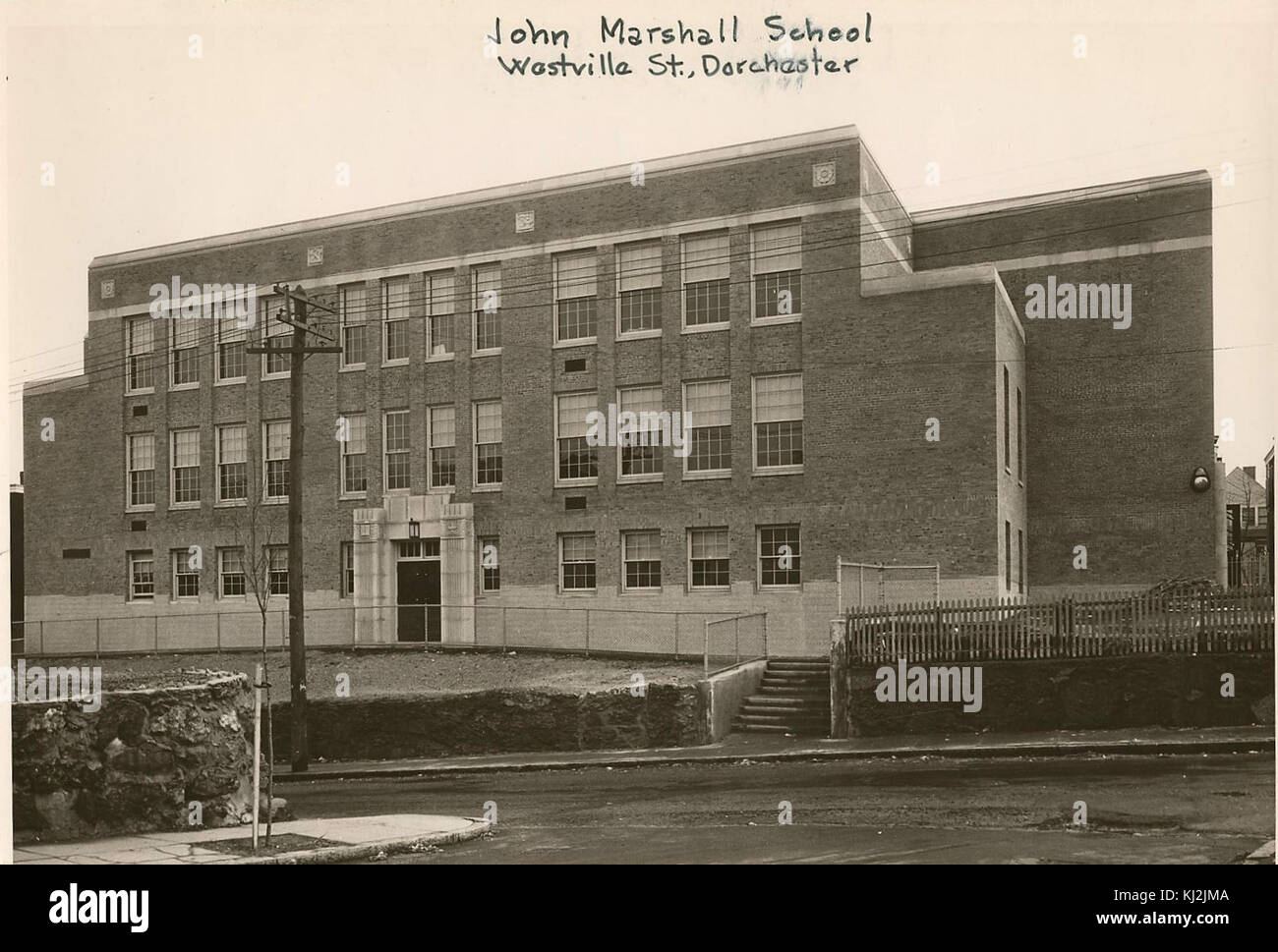 John Marshall School - 0403002110a - City of Boston Archives Stock ...