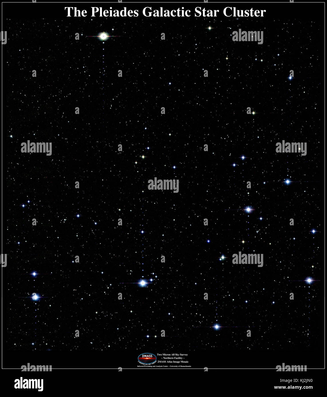 Messier 045 2MASS Stock Photo - Alamy